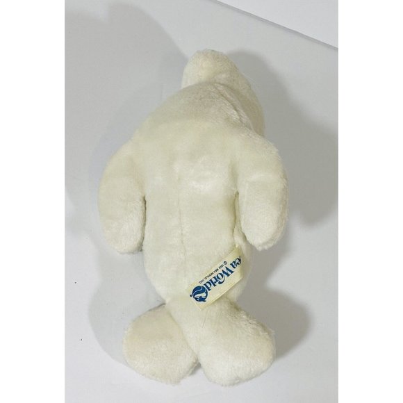 Seaworld | Toys | Vintage Sea World 1 White Baby Seal Plush Realistic ...